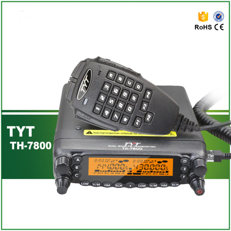 Tytera TYT TH-8600 UHF VHF Dual Band Mobile Transceiver Two Way Radio - Walky Talky Shop