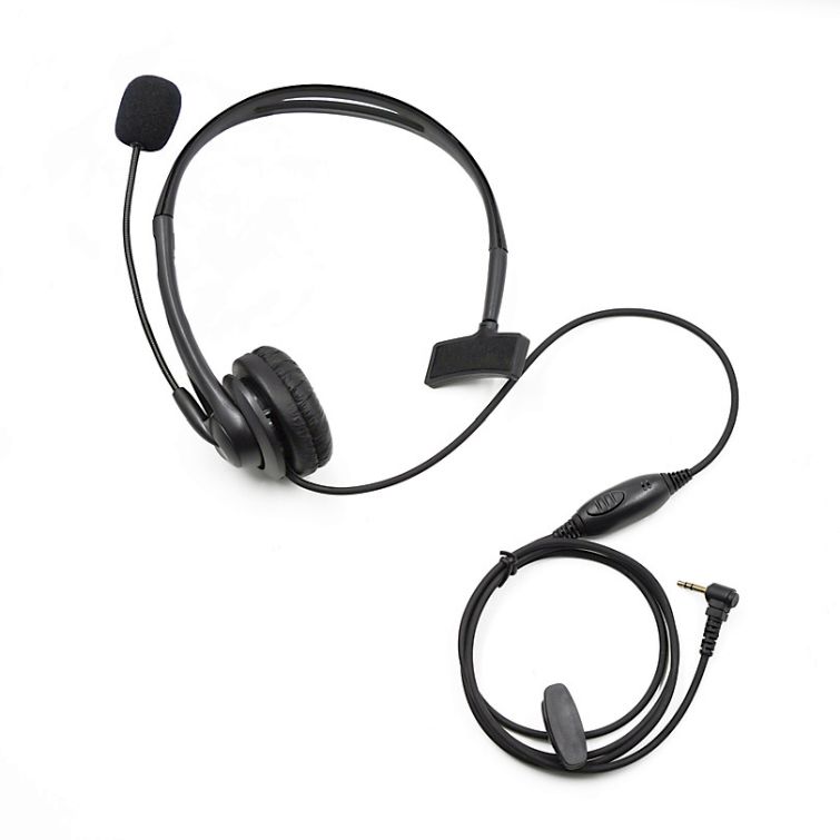 2.5mm 1 Pin Earpiece PTT Boom Mic for Motorola Talkabout CB Radio TLKR ...