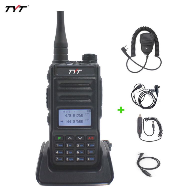 Portable Two way Radio TYT TH-UV88 with Speaker Microphone Programming ...