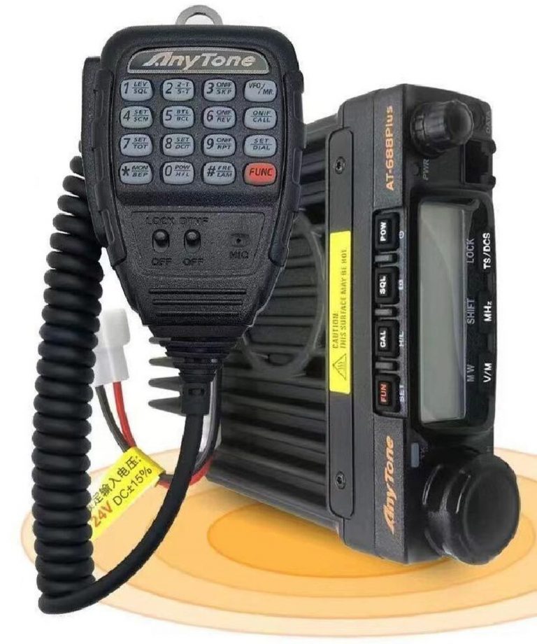 Anytone AT-688plus 24V 60W Truck Radio Car Mobile Radio Vehicle Walkie ...