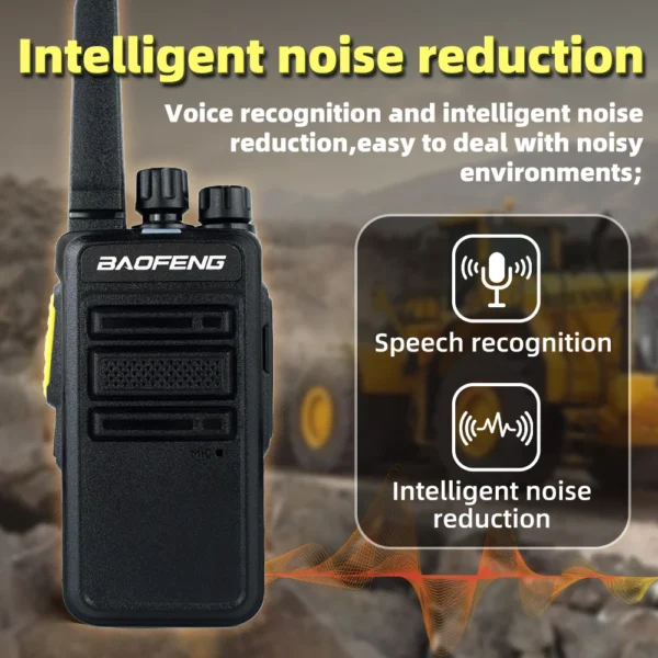 Baofeng BD-V12B GMSK Digital UHF Walkie Talkie | Encrypted Calls ...